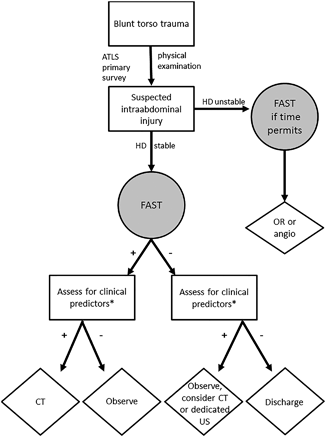 Emergency Ultrasound in the Evaluation of Pediatric Blunt Abdominal ...